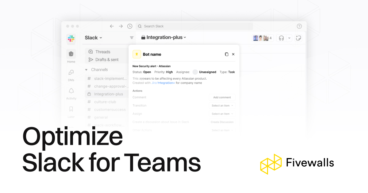 Slack App Development Services | Fivewalls
